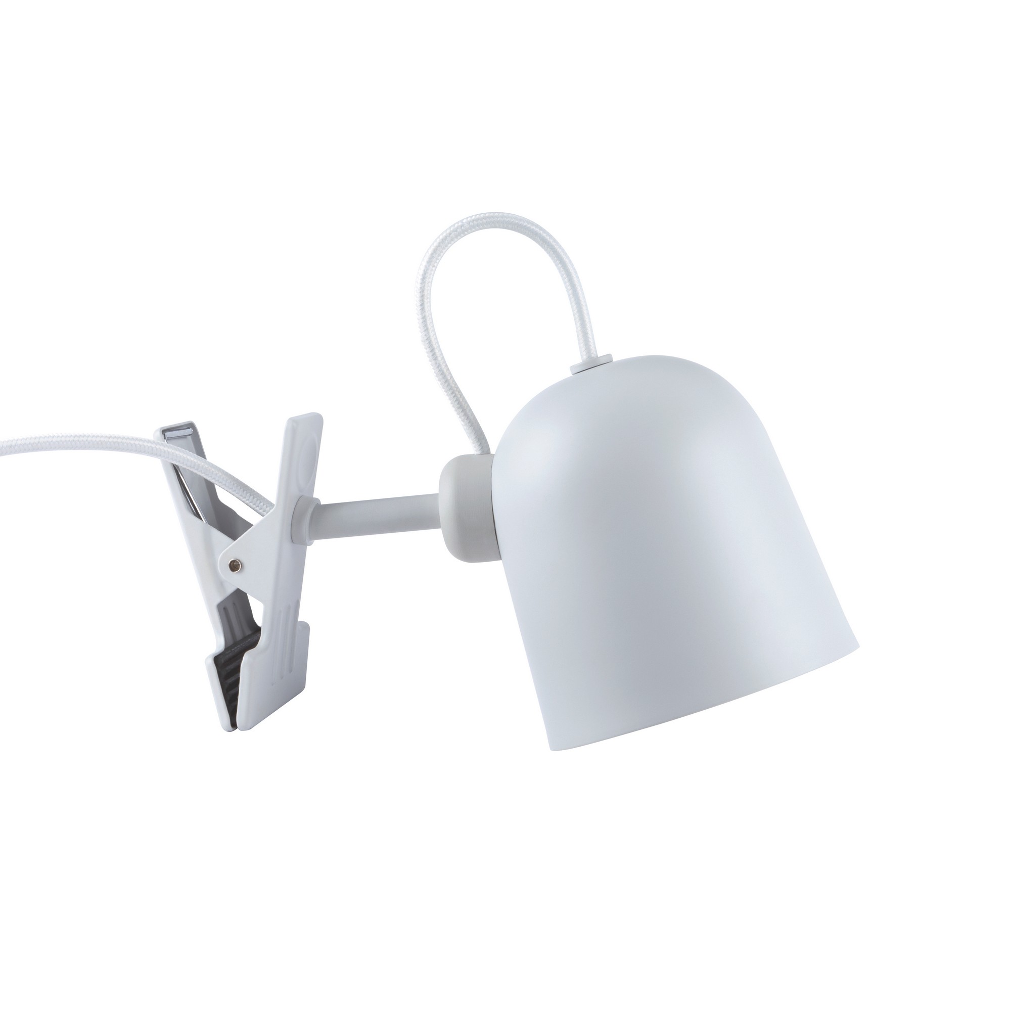 Angle | Clamp lamp | White/Telegrey