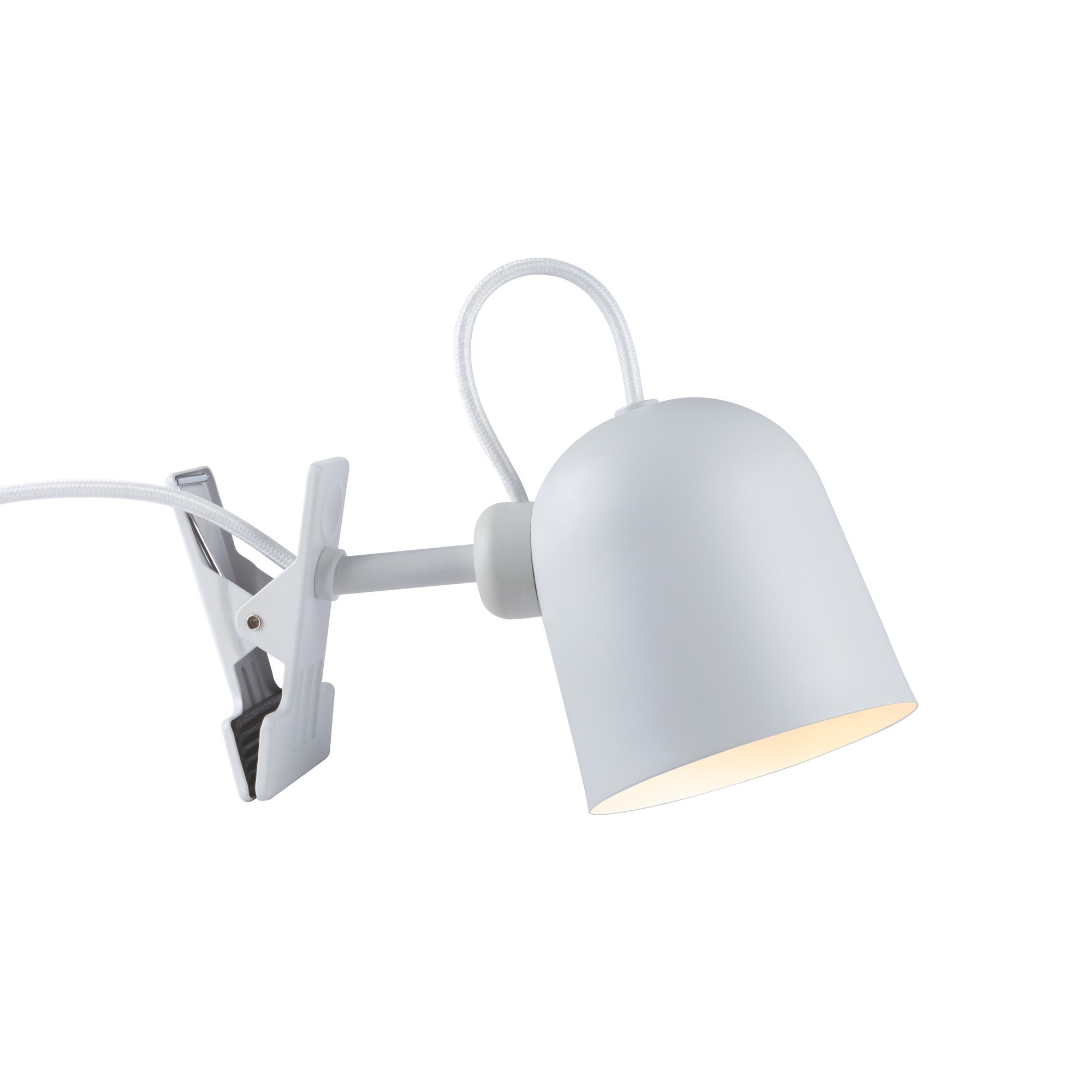 Angle | Clamp lamp | White/Telegrey