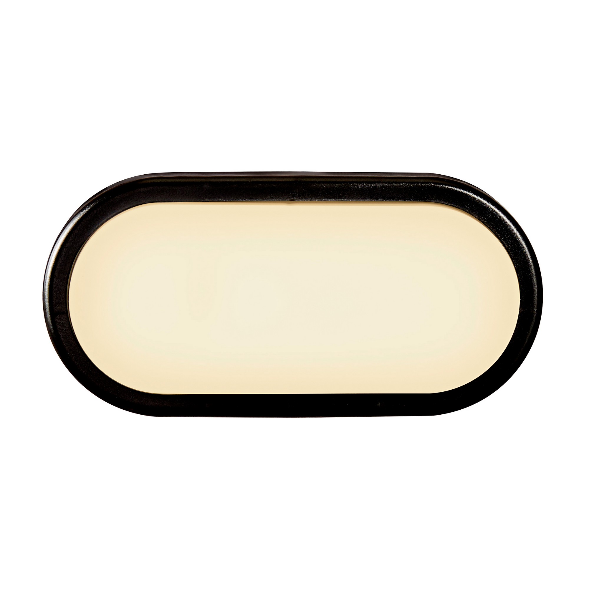 Cuba Outdoor Energy Oval | Wall light | Black
