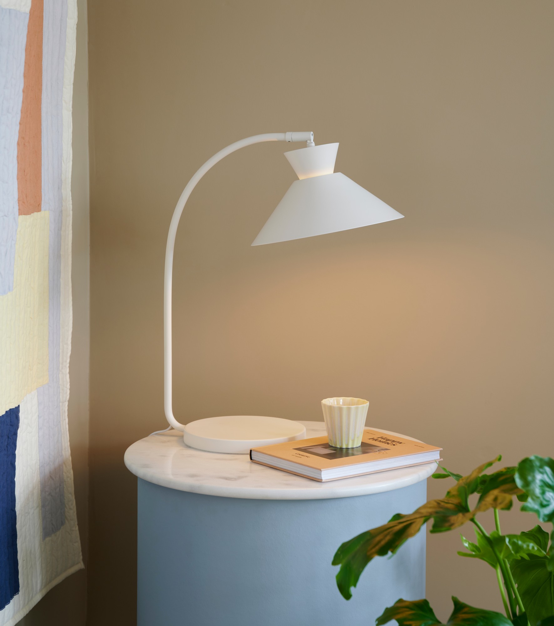 Dial | Table lamp | White