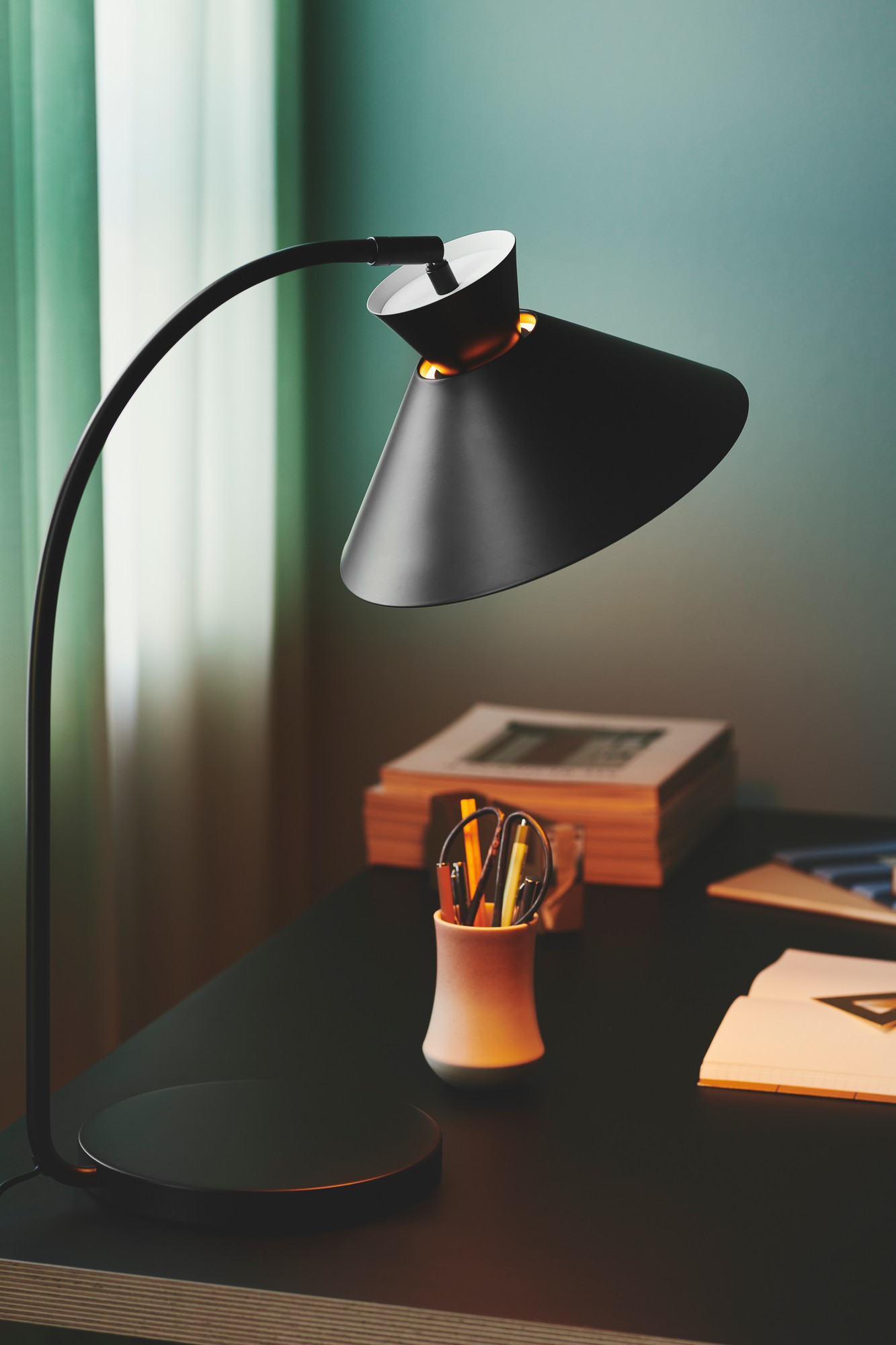 Dial | Table lamp | Black