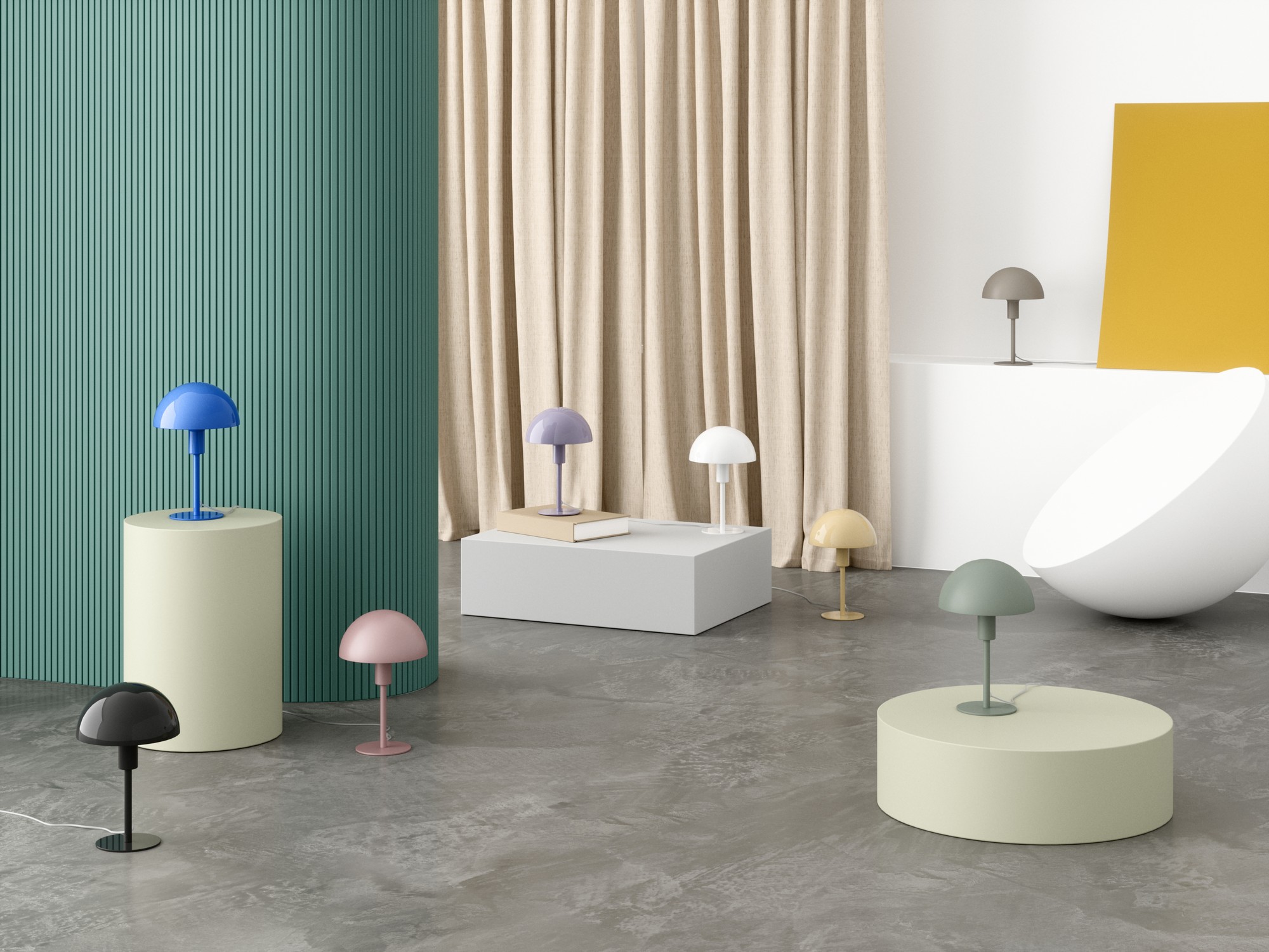 Ellen Mini | Table lamp | Blue