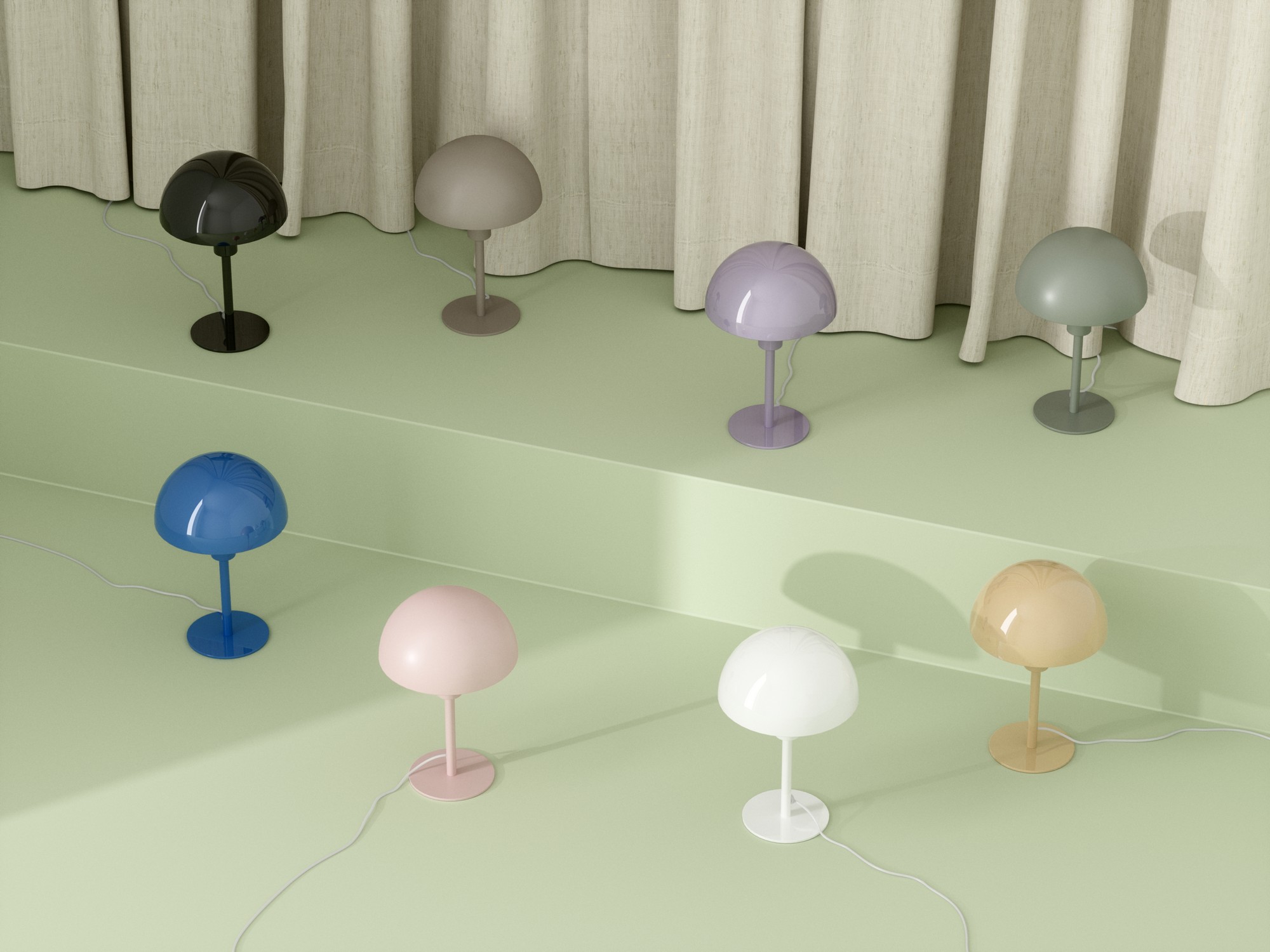 Ellen Mini | Table lamp | Dusty green