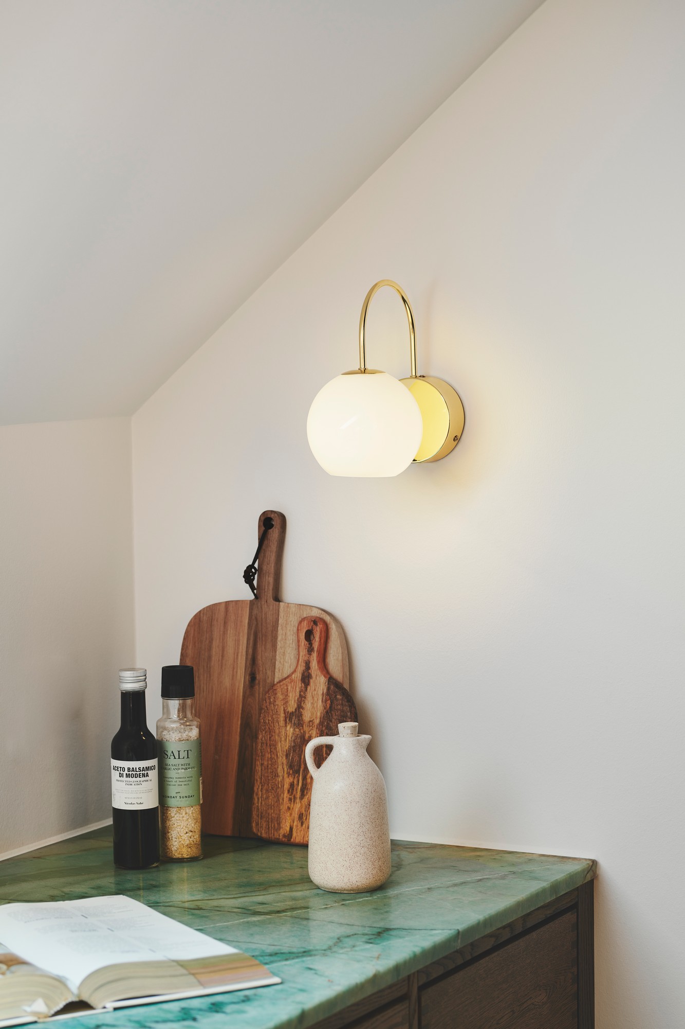 Franca | Wall light | Brass