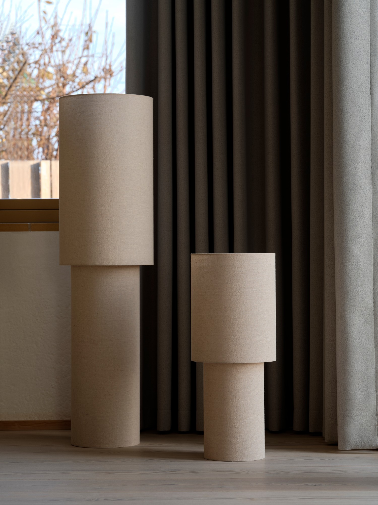Izara 110 | Floor lamp | Beige