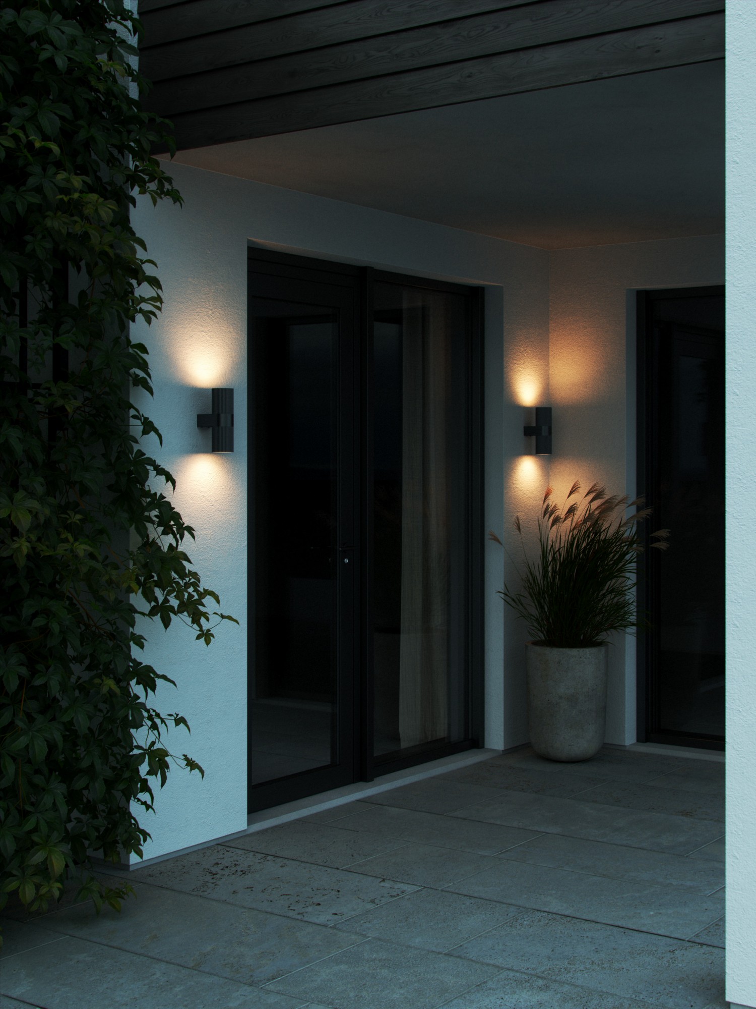 Kyklop Ripple | Wall light | Black