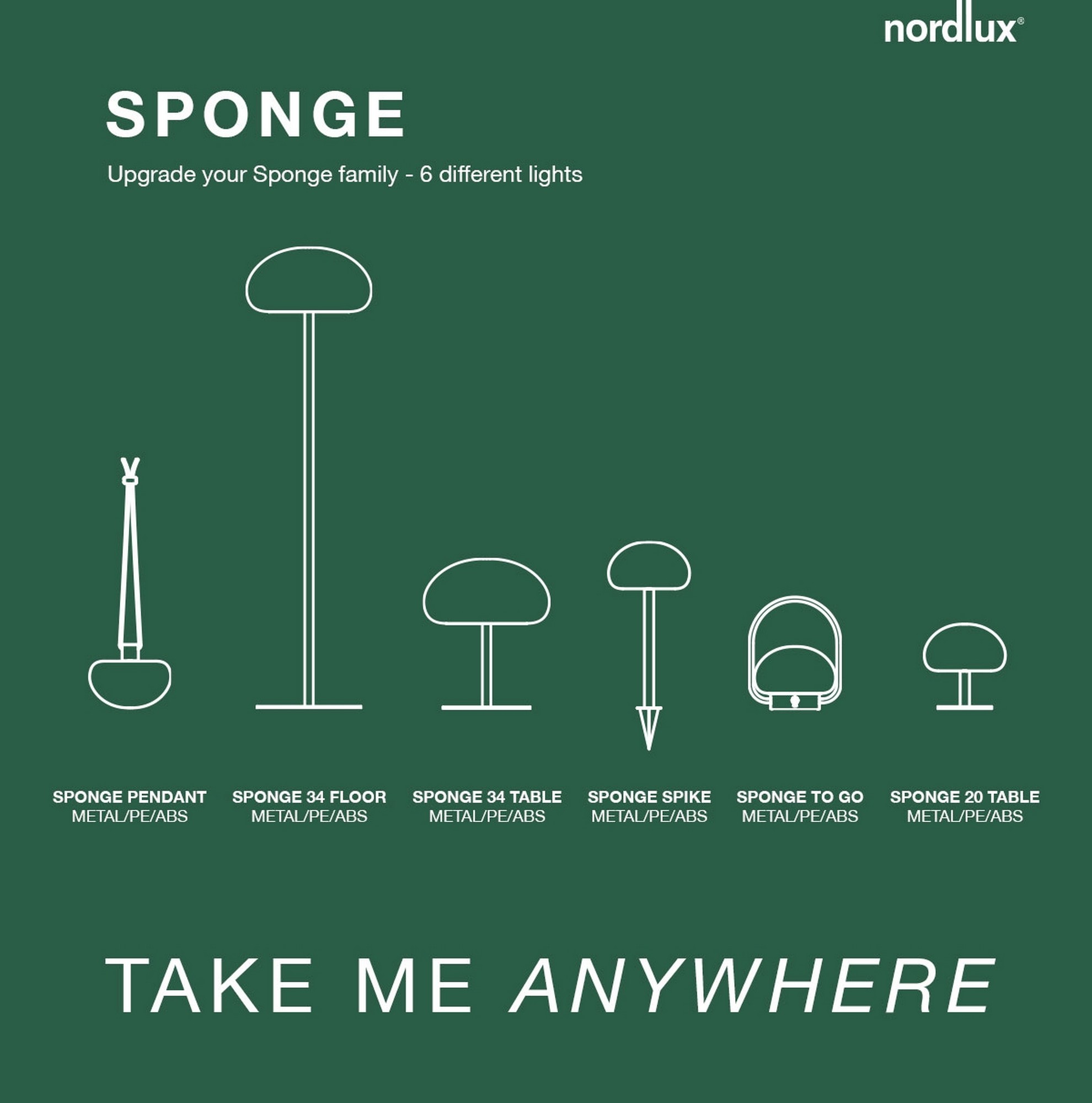 Sponge 34 | Battery light | White