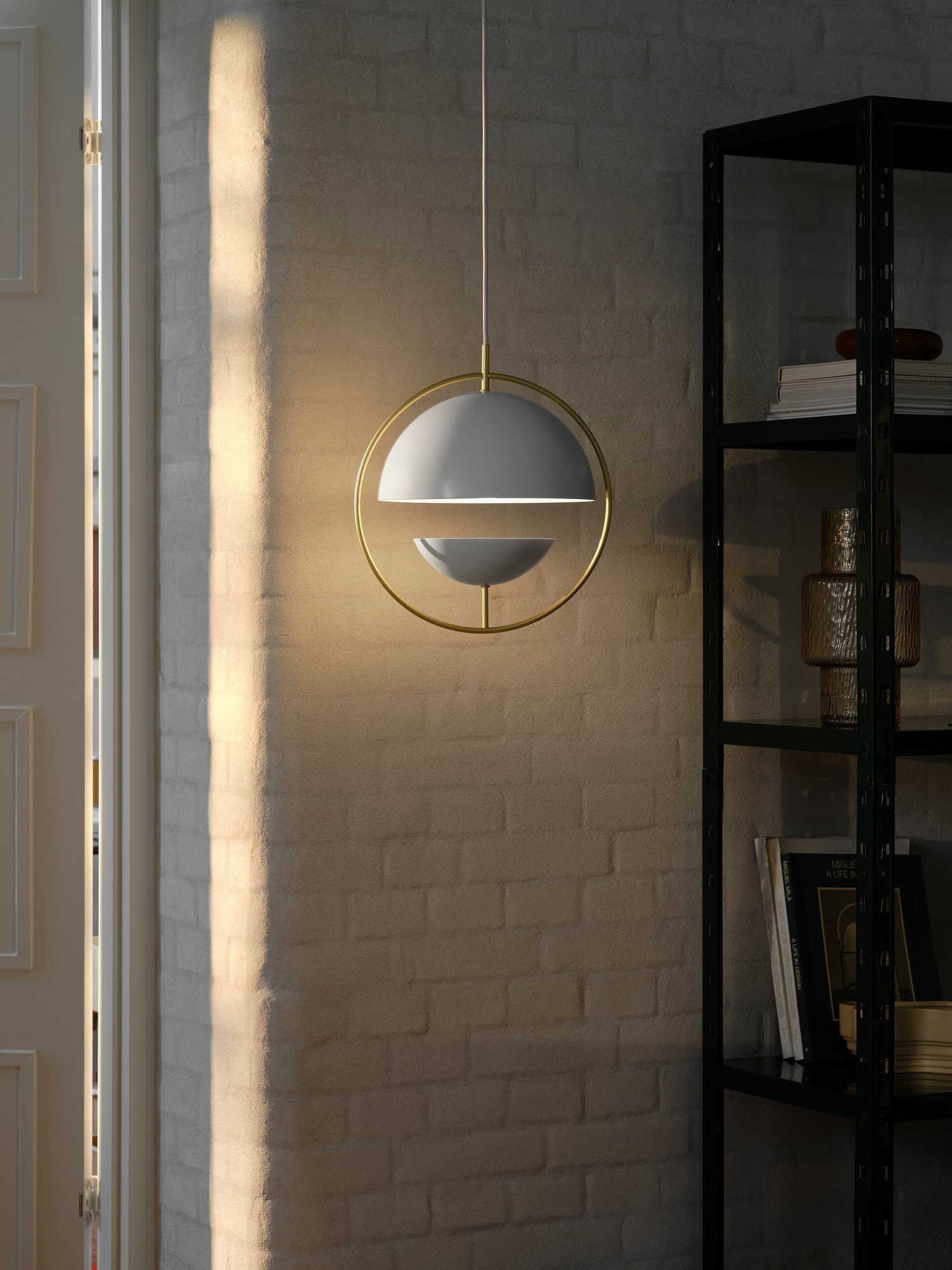 Tavia | Pendant | White